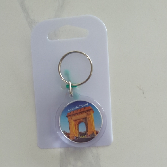 Accessories | Brand New Bucharest Romania Arc De Triomphe Keychain ...
